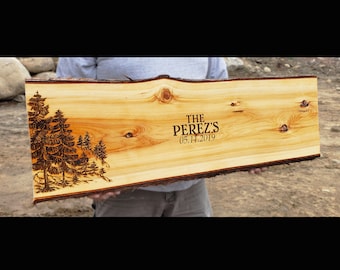 Live Edge Wood Slab | Etsy