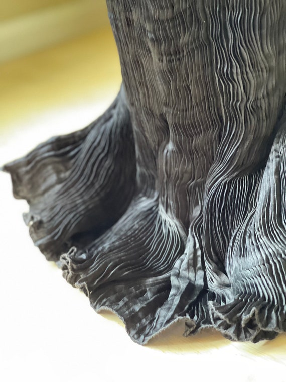 Rare Vintage Patricia Lester silk Fortuny style pleat… - Gem