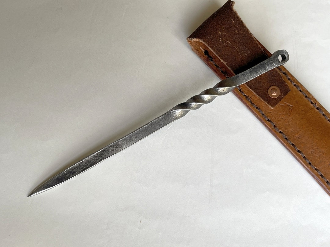 Handmade Forged and Twisted Marlin Spike, Awl, Pick, or Scribe - Etsy
