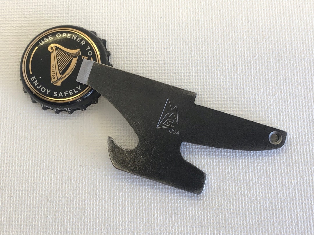 Anvil Shaped Bottle Opener Pry Tool Unique Metal Gift for Blacksmith ...
