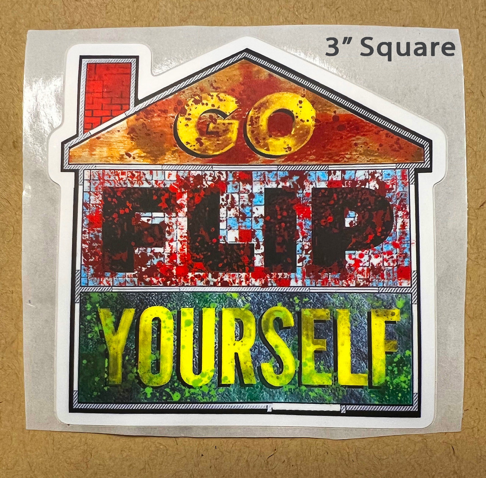Go Flip Yourself Sticker - Etsy