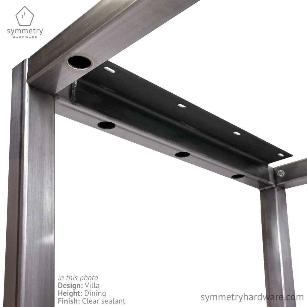 The 'villa' Full Frame Metal Table Base Dining - Etsy