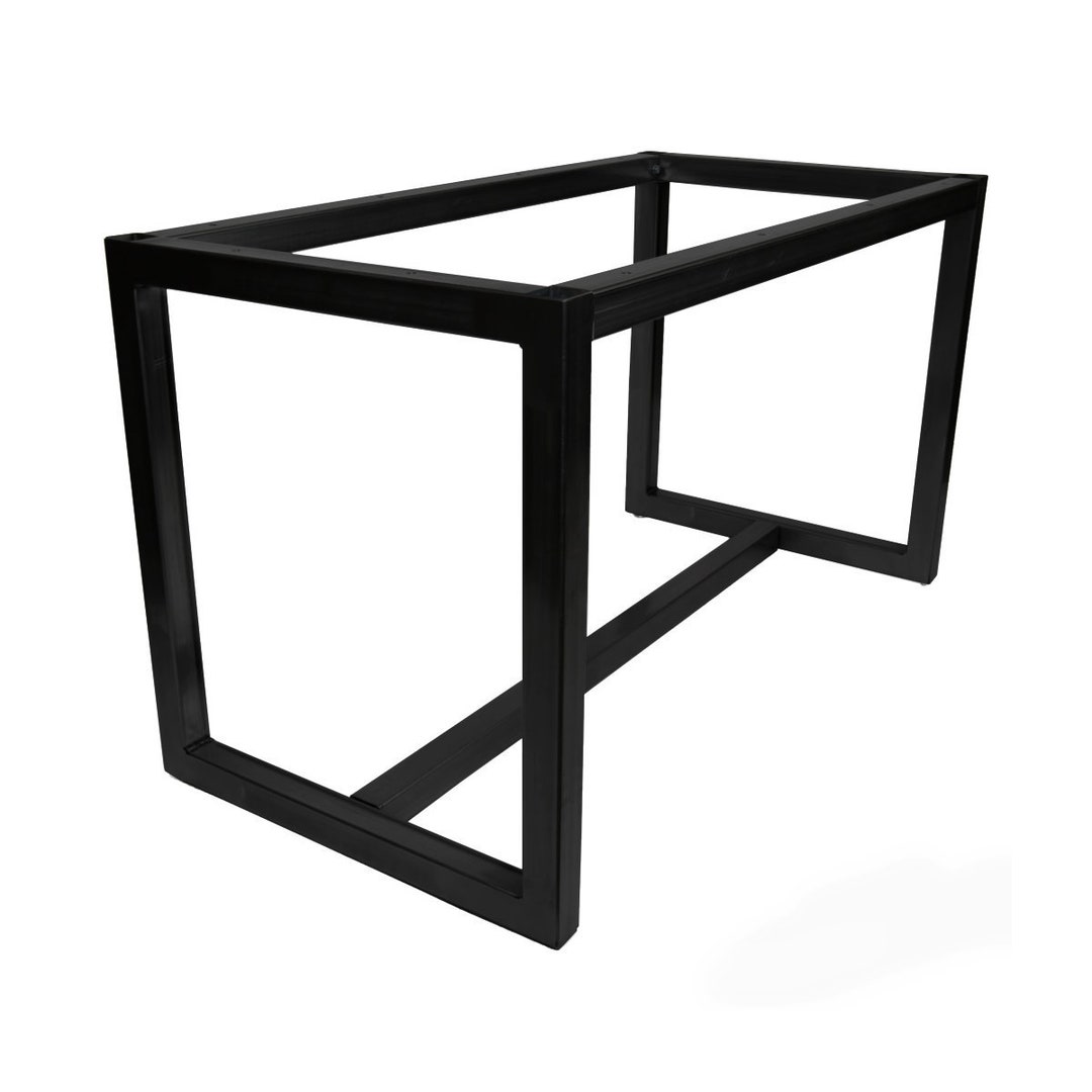 The 'zephyr' Full Frame Metal Table Base: MATTE BLACK, Bar or Dining ...
