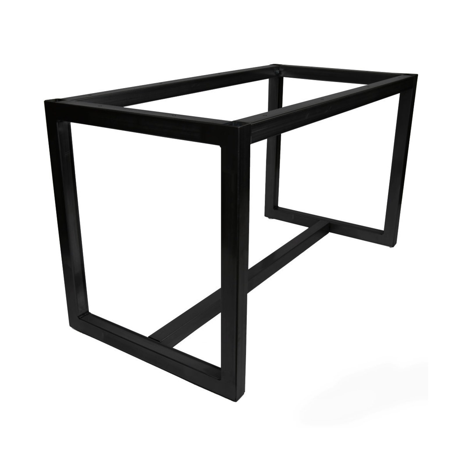 The 'zephyr' Full Frame Metal Table Base: MATTE BLACK, Bar or Dining ...