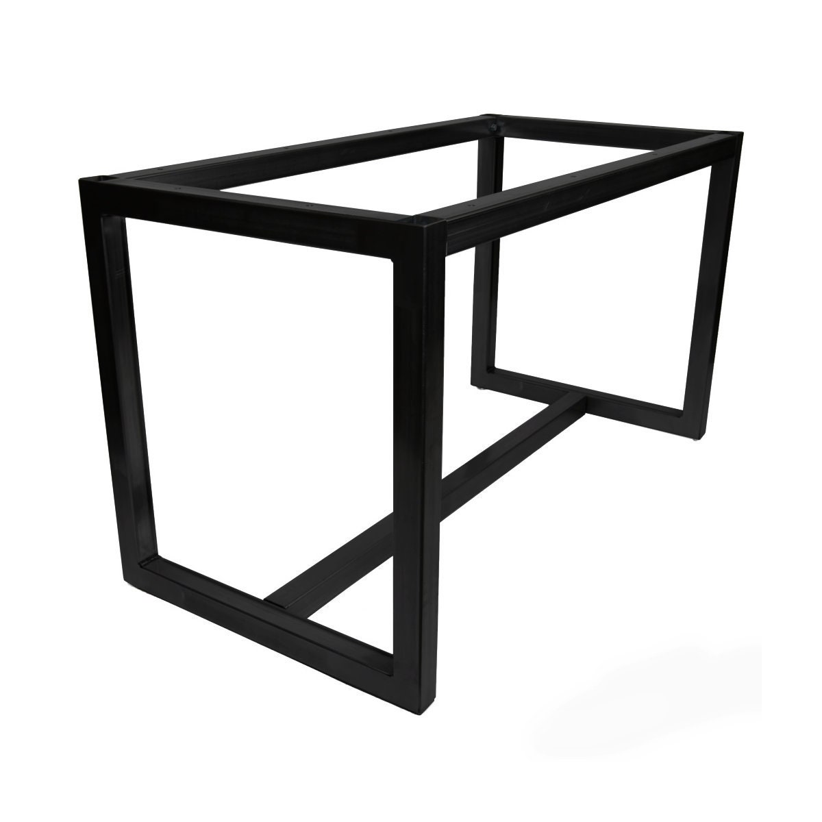 The 'zephyr' Full Frame Metal Table Base: MATTE BLACK, Bar or Dining ...