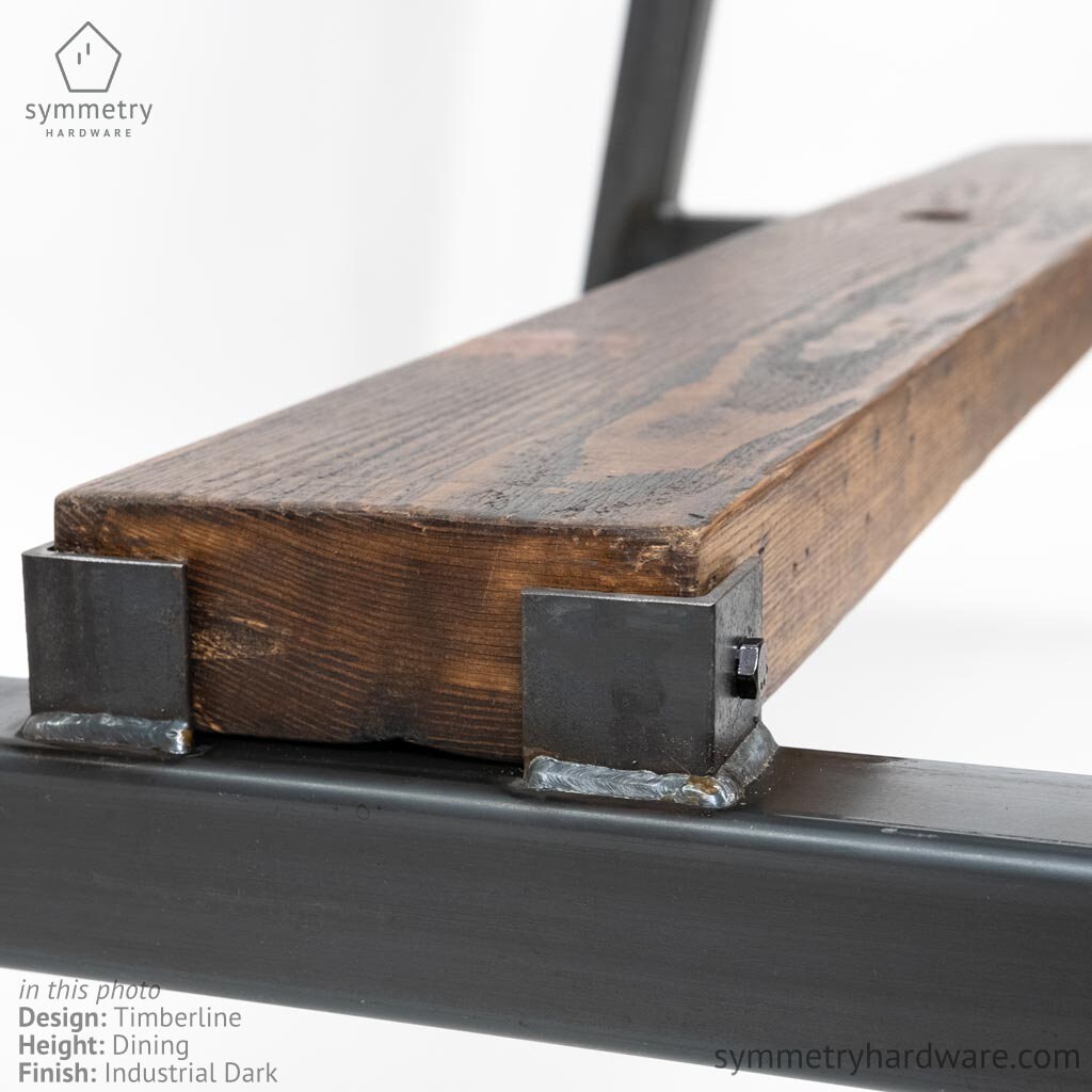 The 'timberline' Custom Metal Table Base Dining - Etsy UK