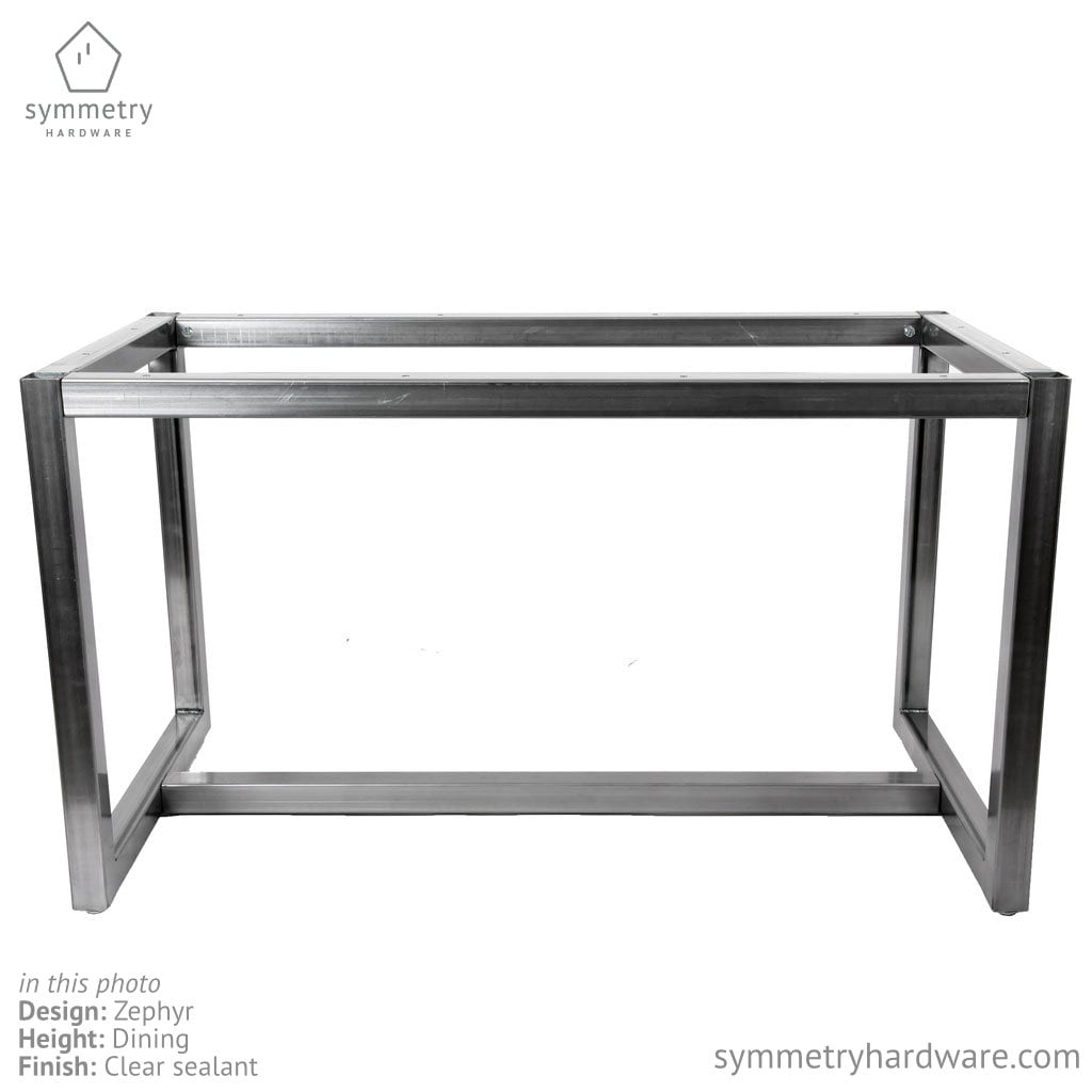 The 'zephyr' Full Frame Metal Table Base Dining - Etsy