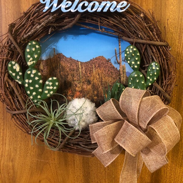 Cactus Wreath - Etsy