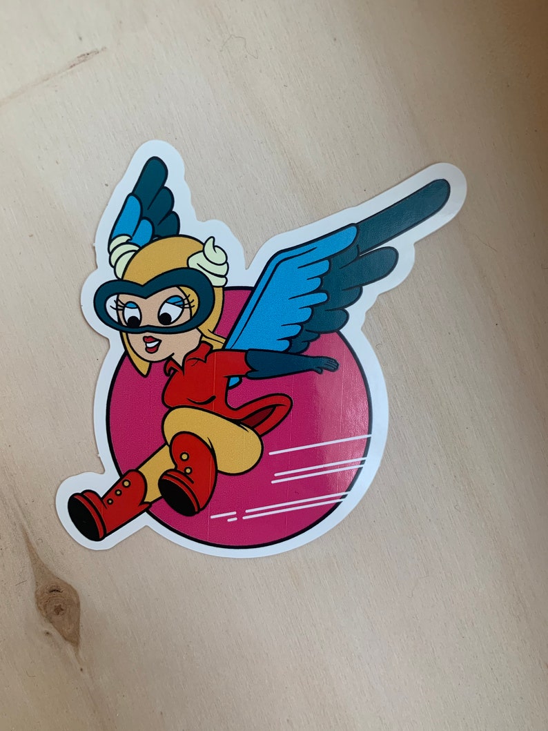 Fifinella Sticker Wasp Mascot - Etsy