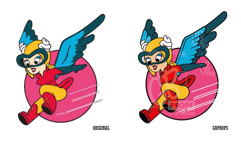 Fifinella Sticker Wasp Mascot - Etsy