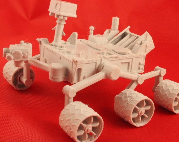 Curiosity Mars Rover 3D Printed Model - Etsy UK