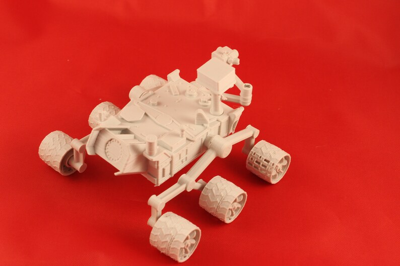 Curiosity Mars Rover 3D Printed Model - Etsy UK
