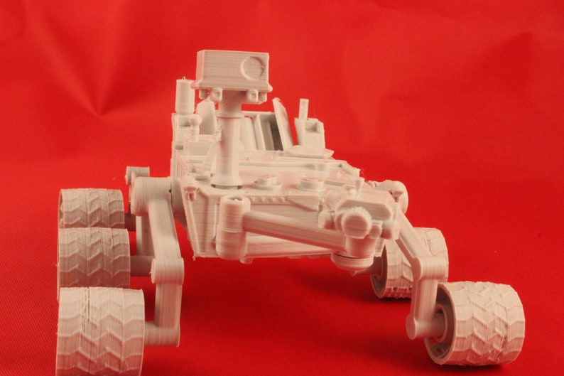 Curiosity Mars Rover 3D Printed Model - Etsy UK