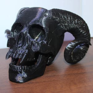 SKULLS: Demon Skull - Etsy