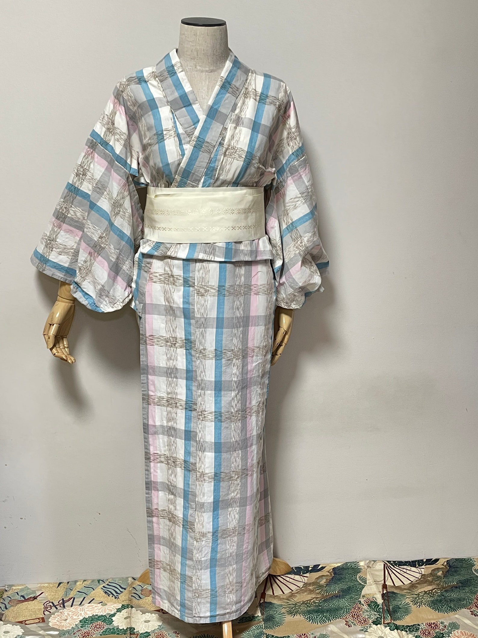 Cotton Yukata For Summer Japan Festival Wear Kimono Robe Etsy