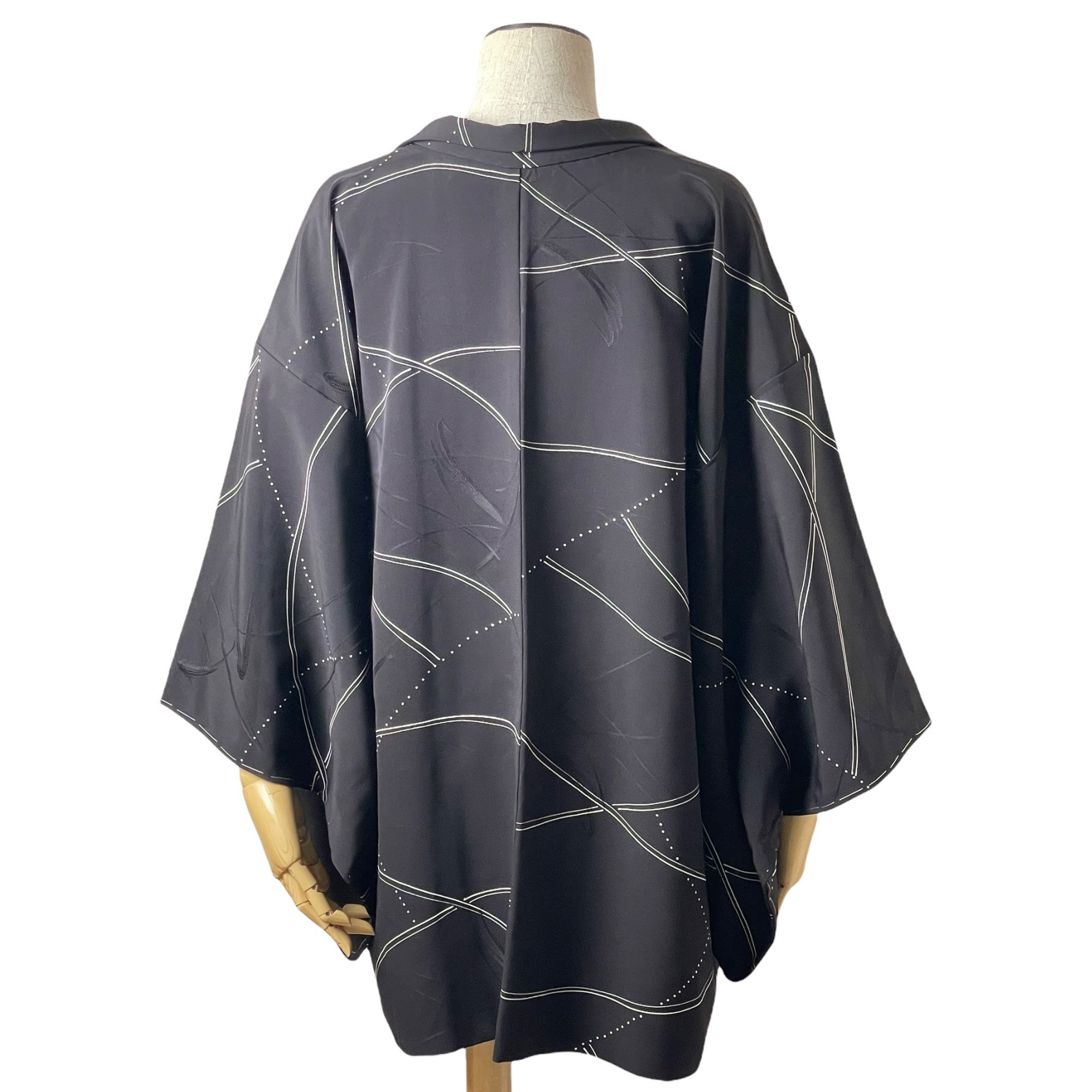 Black Haori Haori Jacket Japanese Haori Boho Kimono Kimono - Etsy