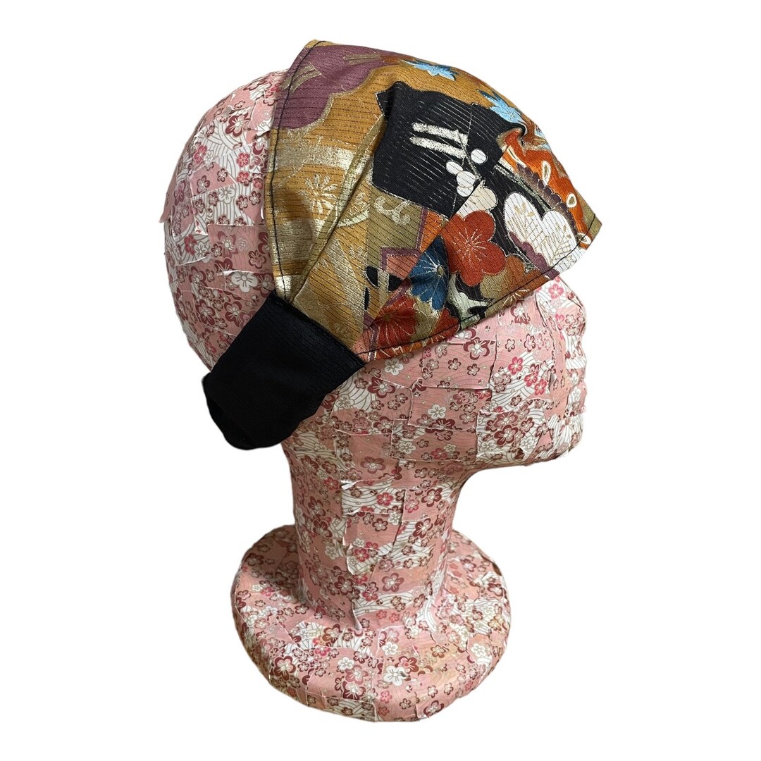 Japanese Hair Band, Tomesode Head Turban, Hair Band, Headband, Silk ...