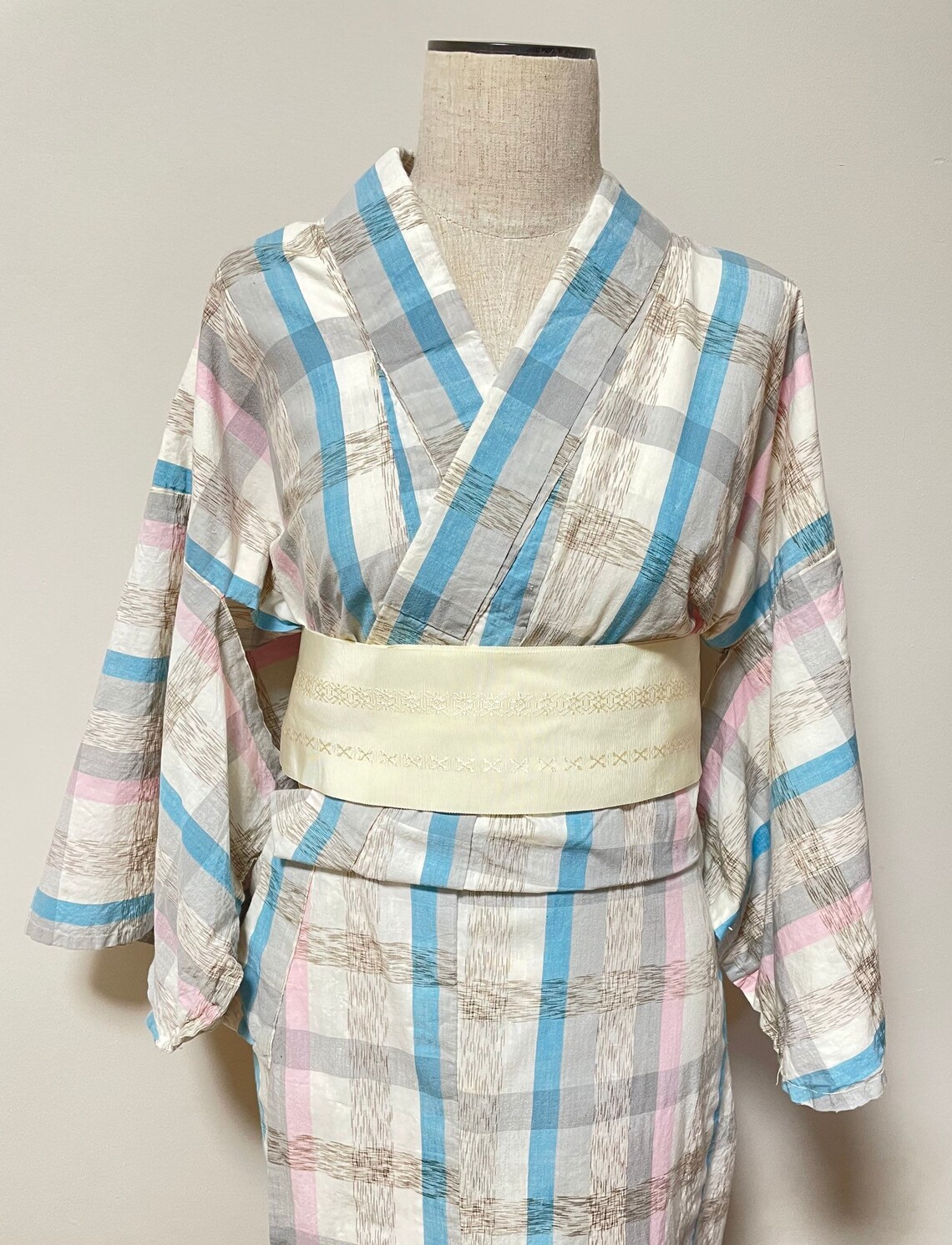 Cotton Yukata For Summer Japan Festival Wear Kimono Robe Etsy