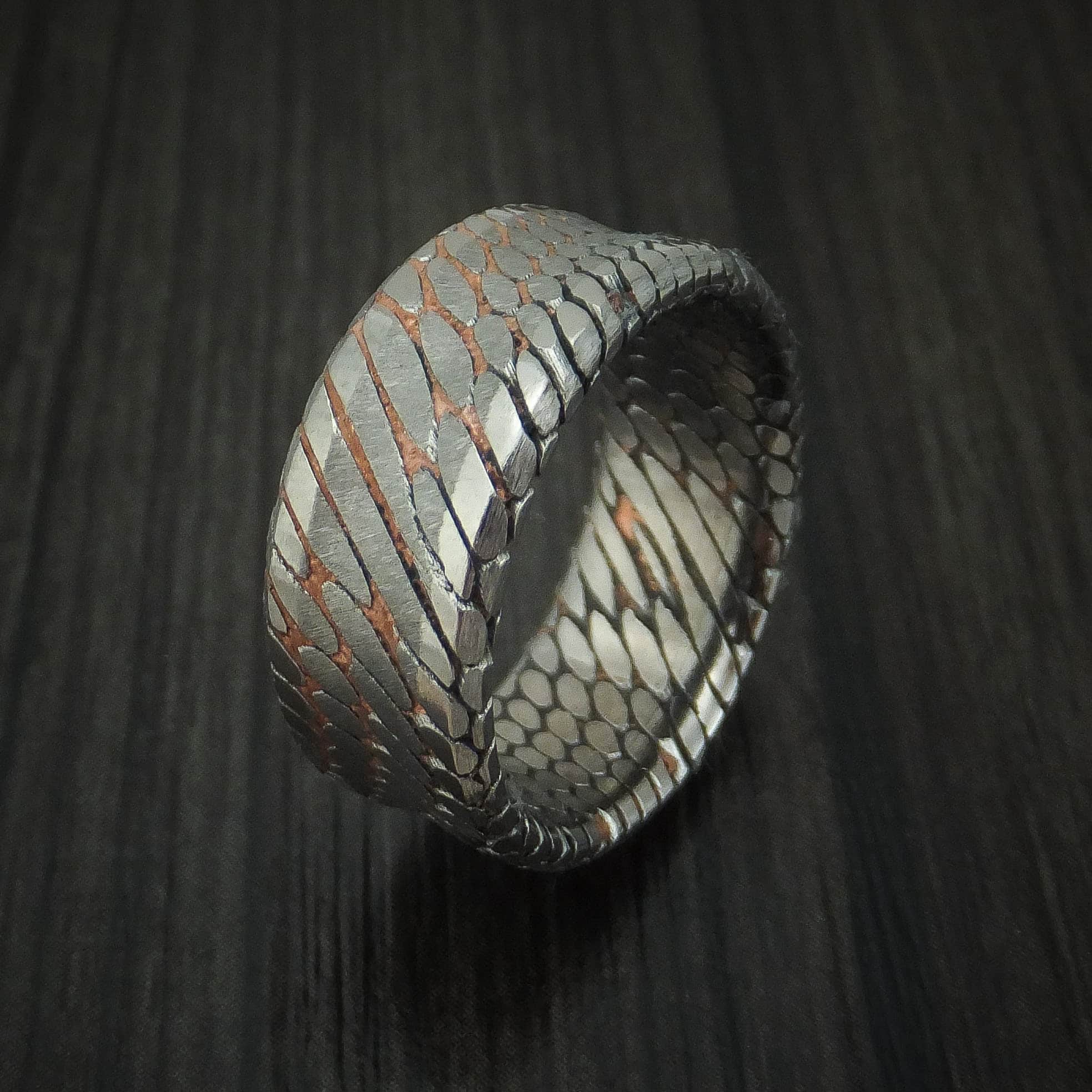 Etched Superconductor Ring Custom Made Titanium-niobium and - Etsy