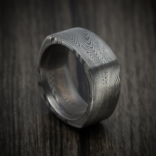 Damascus Ring - Etsy