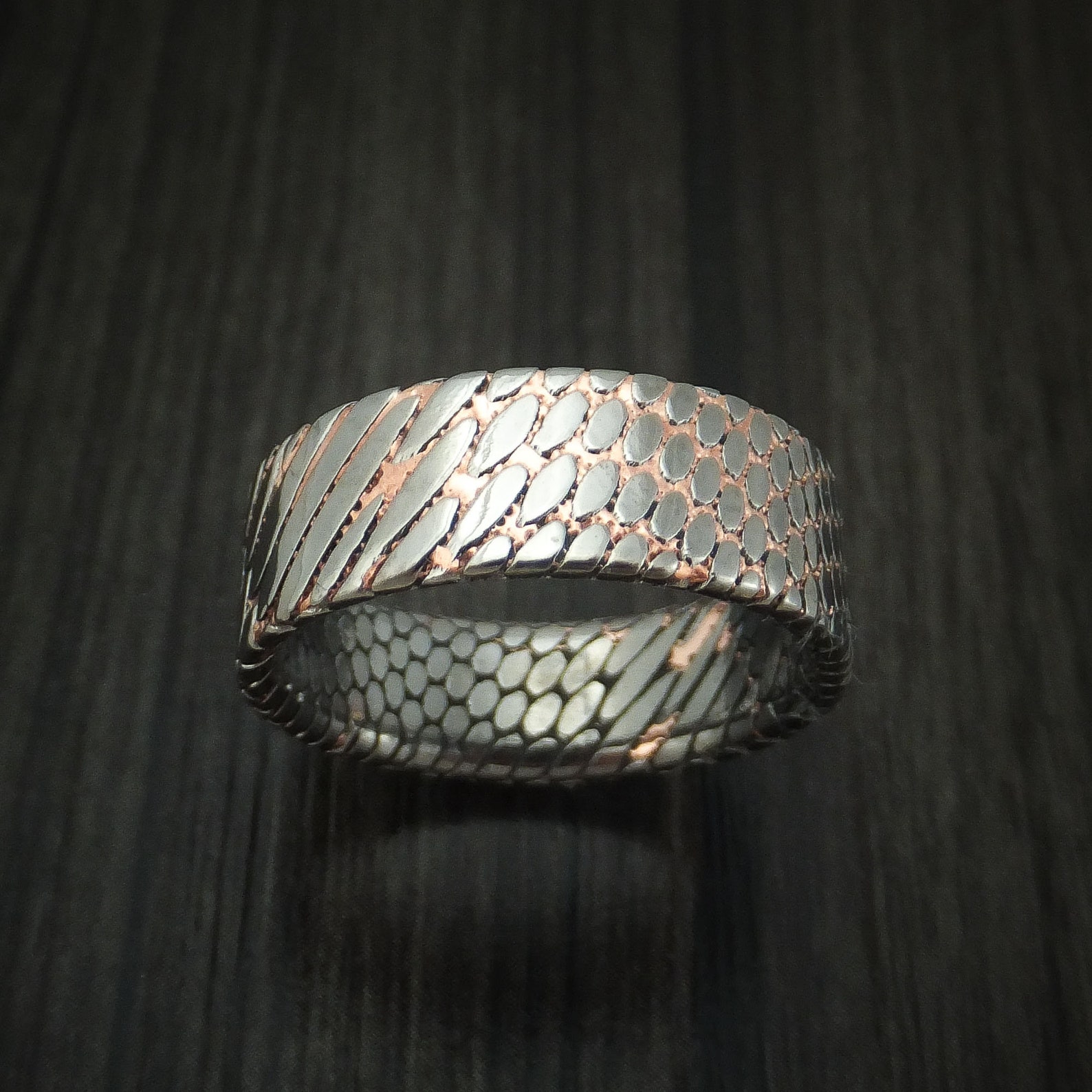 Etched Superconductor Ring Custom Made Titanium-niobium and Copper Band ...