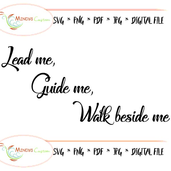 Lead Me Guide Me - Etsy