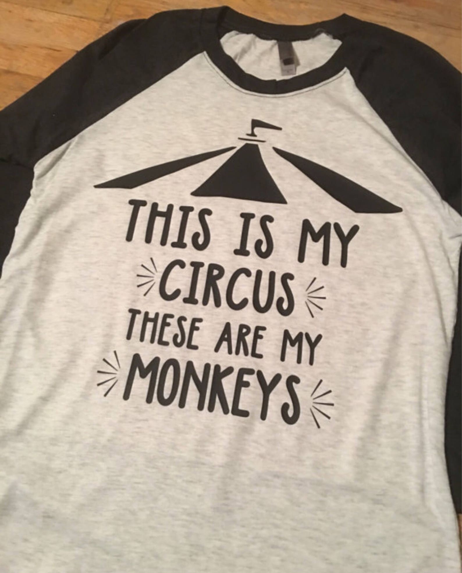 This is My Circus These Are My Monkeys SVG Mom Dad Cut File - Etsy