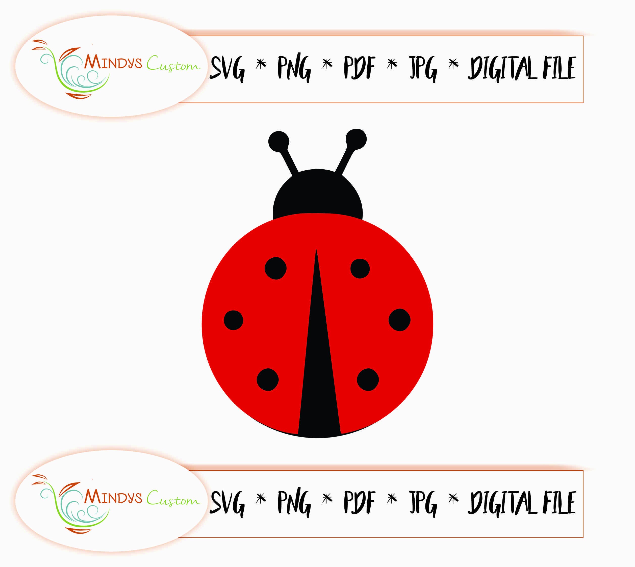Ladybug SVG Lady Bug SVG Ladybug Printable Bug Summer - Etsy