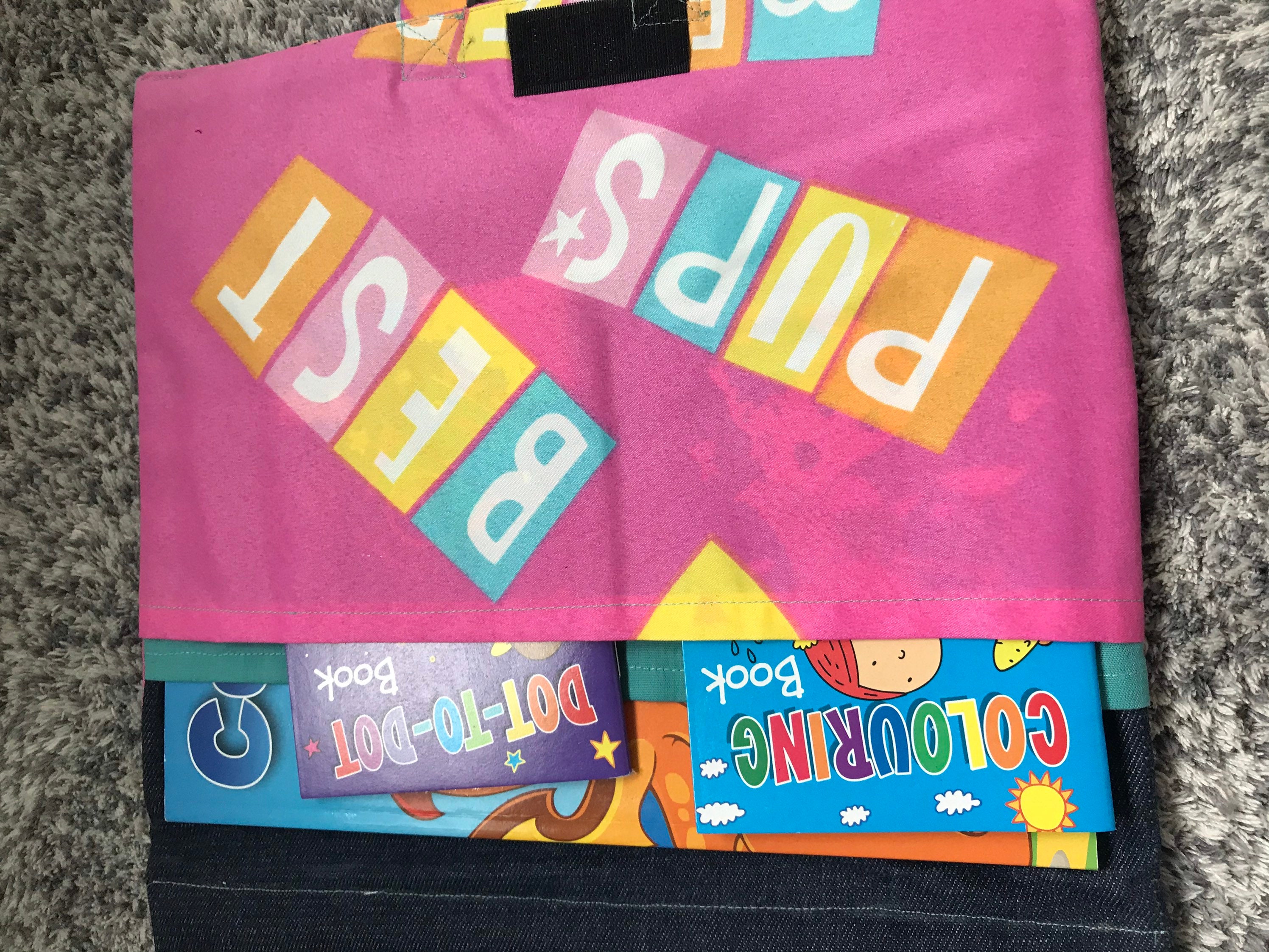 Kids Activity Folder Arts Portfolio Bag. Gift Idea. Arts Bag. - Etsy ...