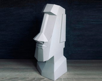 Moai Papercraft | Etsy