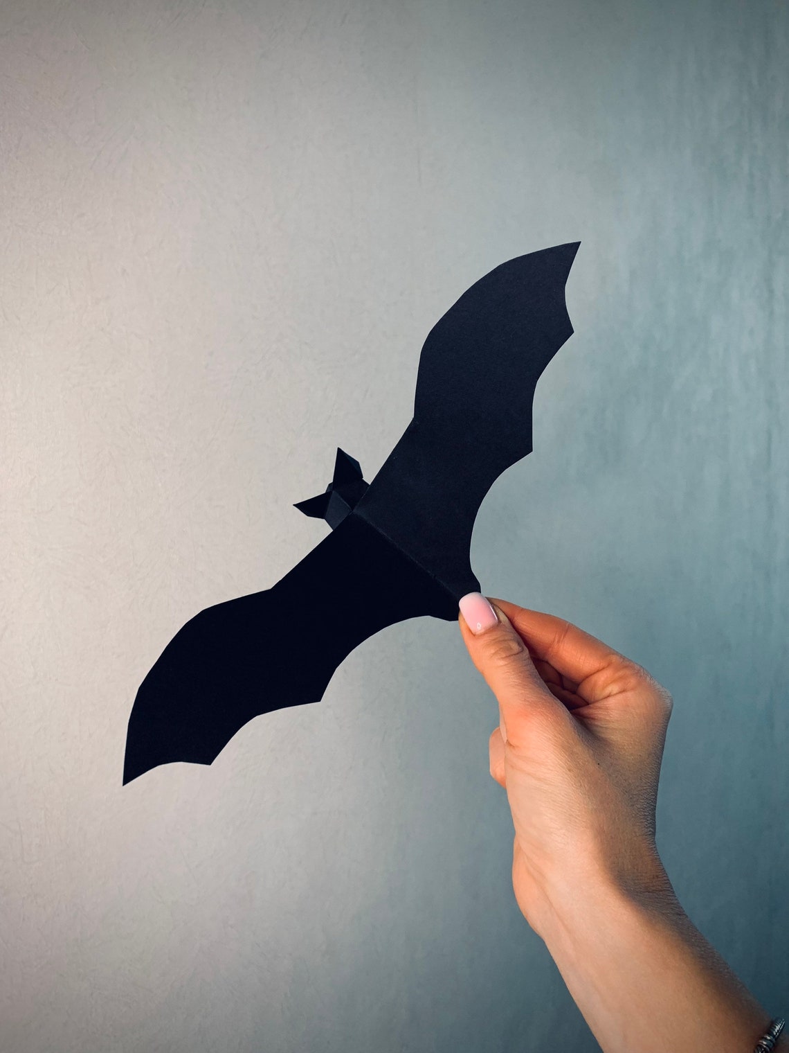 Bat PDF Papercraft Template Halloween Decor DXF and SVG - Etsy