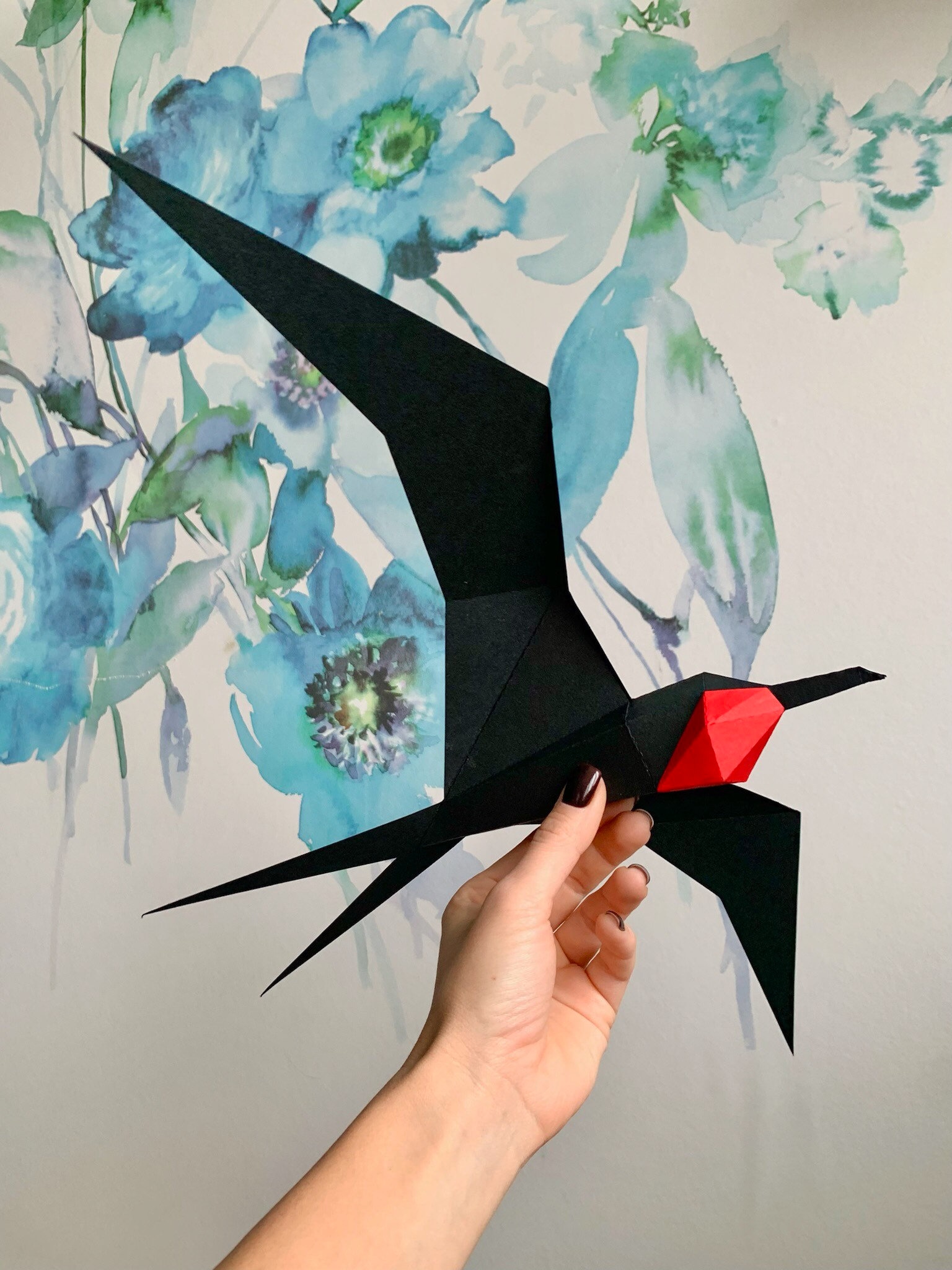Origami Hummingbird Directions