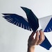 Magpie - Make Your Own Paper Bird on Fly, Geometric Bird, Low Poly ...