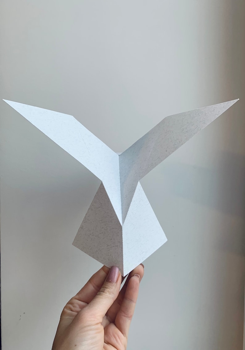 Origami Dove Papercraft – DIY Low Poly Bird Mobile (PDF Pattern) - Etsy