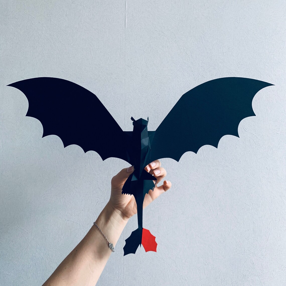 Night Fury Dragon Toothless DIY papercraft Dragon Toy | Etsy