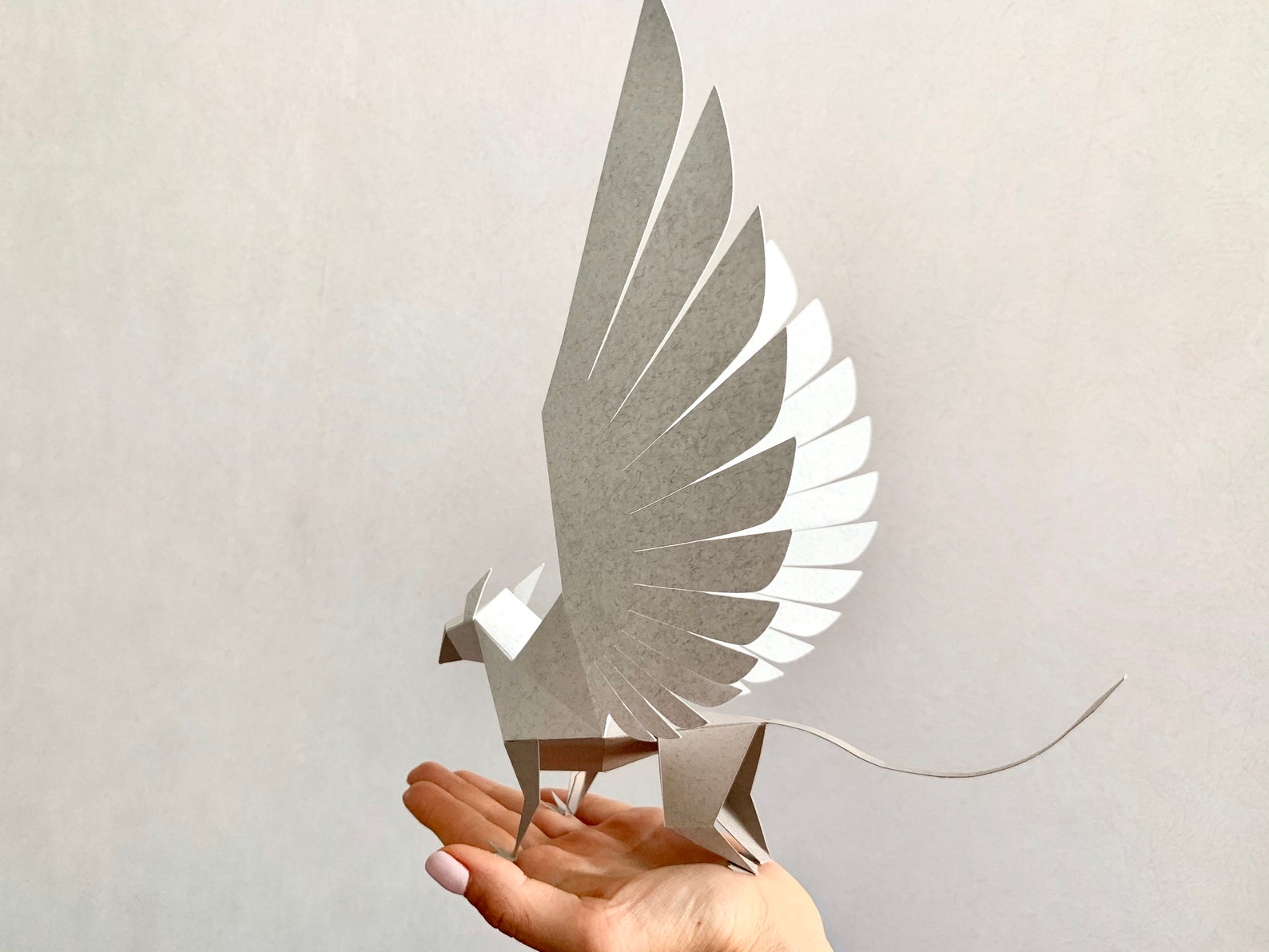 Griffin Papercraft Template – DIY 3D Paper Toy (PDF) - Etsy