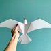 Seagull Make your own Low poly bird on fly, Geometric bird, Paper ...