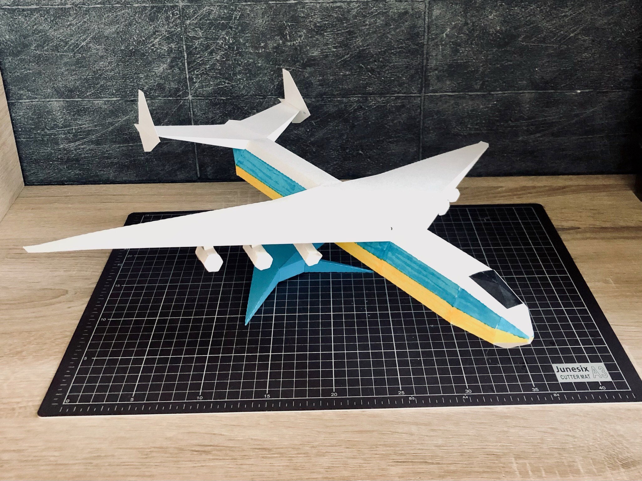 An-225 Mriya Make Your Own Low Poly Paper Plane Papercraft - Etsy Ireland