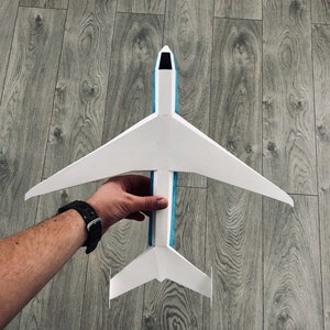 An-225 Mriya Papercraft Model: Low Poly Paper Plane (PDF Template) - Etsy