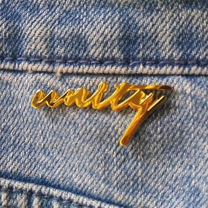 Unity Pin- Gold - Etsy