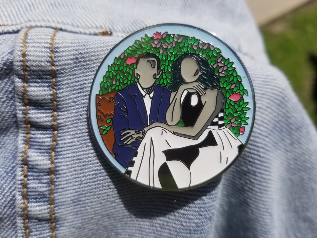 Peace Portrait Pin - Etsy