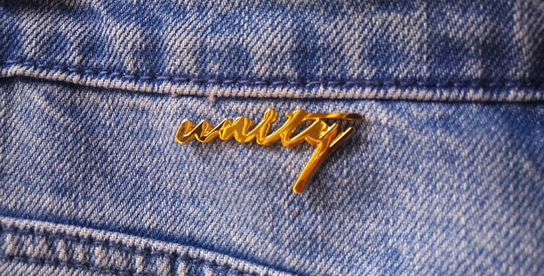 Unity Pin- Gold - Etsy