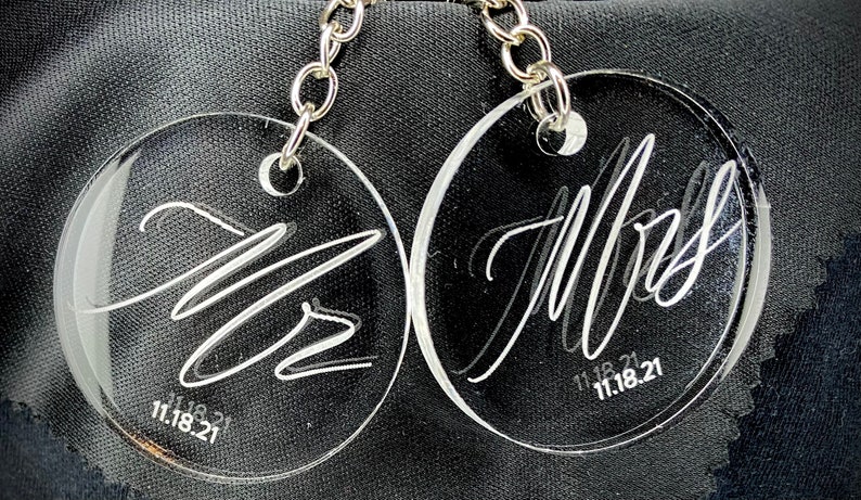 Mr&mrs Keychains Personalization - Etsy