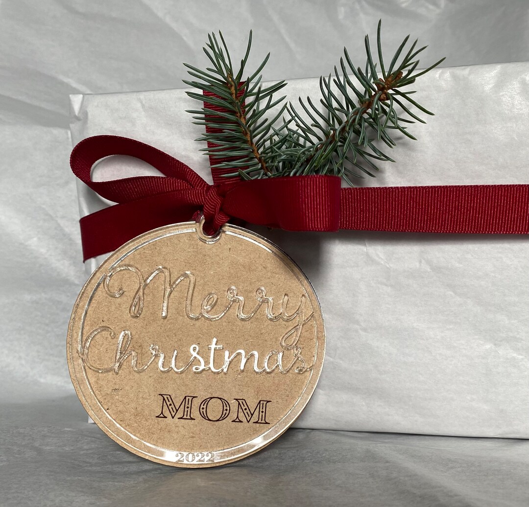 Christmas Gift Tag Ornament - Etsy