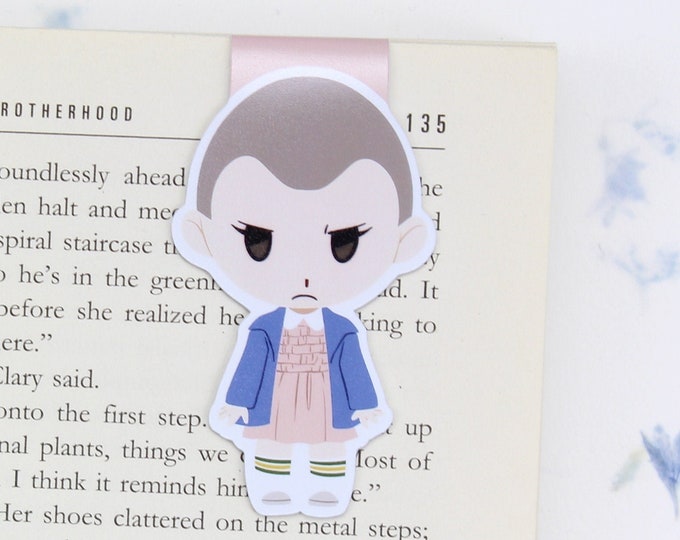 Eleven Magnetic Bookmark Inspired Stranger Things Geek Gifts, Hawkins ...