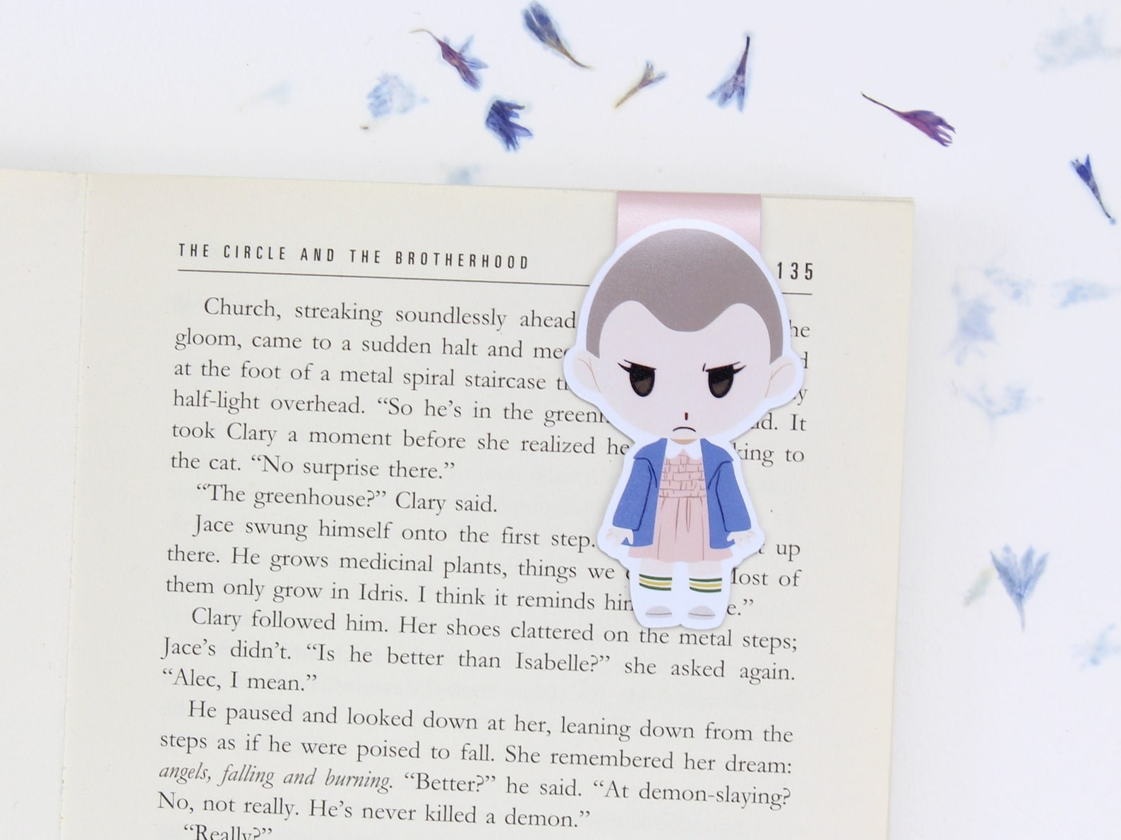Eleven Magnetic Bookmark Inspired Stranger Things Geek - Etsy