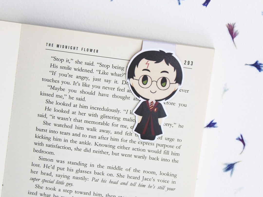 Harry Magnetic Bookmark Hp Inspired Book Lover Gifts - Etsy