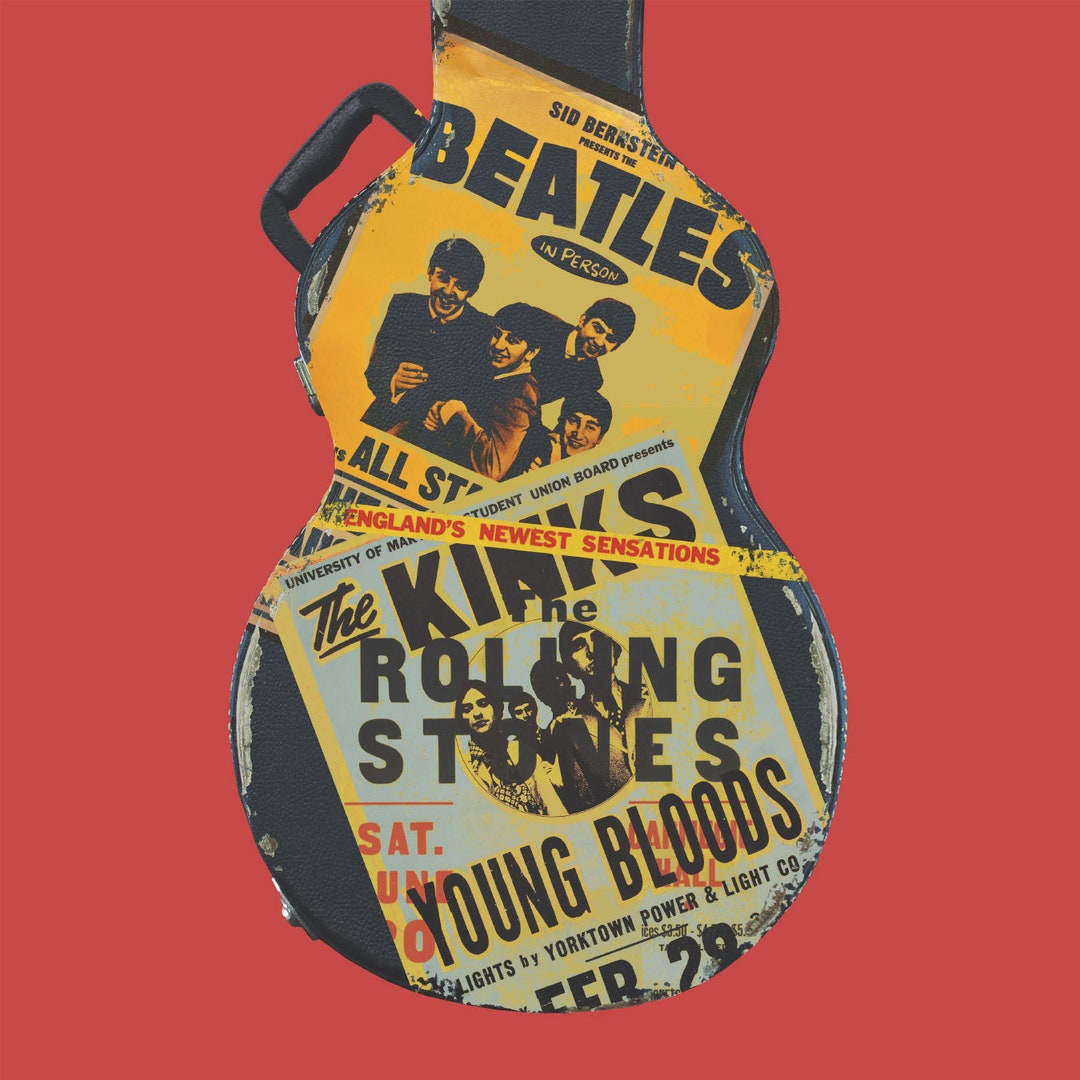 British Invasion 1.0: Wall Art for 1960s Music Fans UK Retro - Etsy