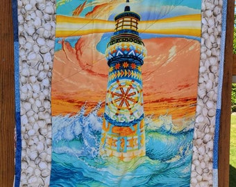 Lighthouse Quilt - Etsy