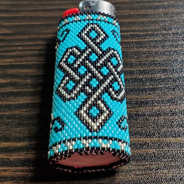 Beaded Lighter Cover - Etsy